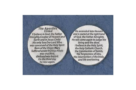25-Pack - Religious Coin Token - The Apostles Creed — faithshop.com